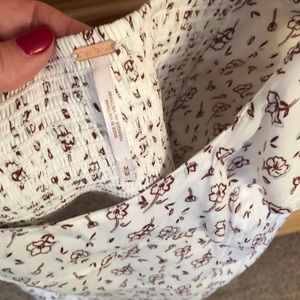 Free People | Tops | Free People Floral Blouse | Poshmark